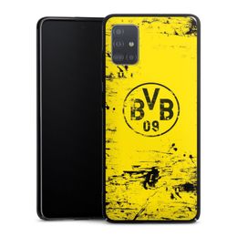 DeinDesign Galaxy A51 Handy Hard Case Schutzh&uuml;lle schwarz Smartphone Backcover Bvb Official Licensed Product Borussia Dortmund Hard Case