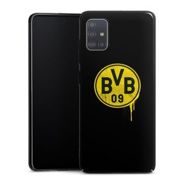 DeinDesign Galaxy A51 Handy Hard Case Schutzh&uuml;lle schwarz Smartphone Backcover Borussia Dortmund Official Licensed Product Bvb Hard Case