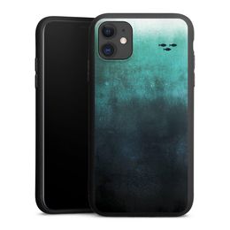 DeinDesign iPhone 11 Handy Premium Silikon H&uuml;lle Handyh&uuml;lle schwarz Case Fish Water Turquoise Silikon Premium Case