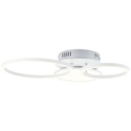 BRILLIANT LEUCHTEN Virtus Deckenleuchte LED Silber, 1-flammig