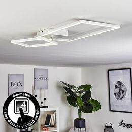 hofstein Doyon Deckenleuchte LED Wei&szlig;, 1-flammig