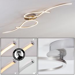 hofstein Kereita Deckenleuchte LED Nickel-Matt, 1-flammig