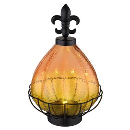 Globo SOLAR Tischleuchte LED Schwarz, 1-flammig, Fernbedienung