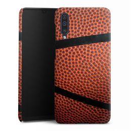 DeinDesign Galaxy A50 Handy Premium Case Smartphone Handyh&uuml;lle Schutzh&uuml;lle matt Ball Sports Basketball Premium Case