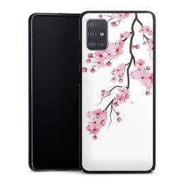 DeinDesign Galaxy A51 Handy Hard Case Schutzh&uuml;lle schwarz Smartphone Backcover Aisa Japan Cherry Blossom Hard Case