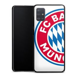 DeinDesign Galaxy A51 Handy Hard Case Schutzh&uuml;lle schwarz Smartphone Backcover Logo Fc Bayern M&uuml;nchen Fcb Hard Case