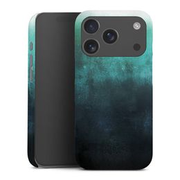 DeinDesign iPhone 17 Pro Handy Premium Case Smartphone Handyh&uuml;lle Schutzh&uuml;lle gl&auml;nzend Turquoise Water Fish Premium Case