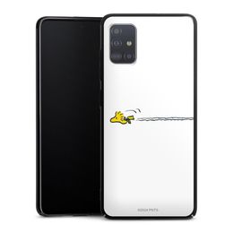 DeinDesign Galaxy A51 Handy Hard Case Schutzh&uuml;lle schwarz Smartphone Backcover Peanuts Official Licensed Product Children Hard Case
