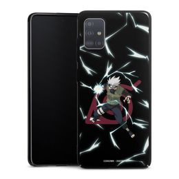 DeinDesign Galaxy A51 Handy Hard Case Schutzh&uuml;lle schwarz Smartphone Backcover Naruto Shippuden Official Licensed Product Kakashi Hard Case