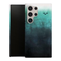 DeinDesign Galaxy S24 Ultra Handy Premium Case Smartphone Handyh&uuml;lle Schutzh&uuml;lle matt Turquoise Water Fish Premium Case