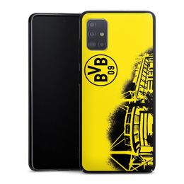 DeinDesign Galaxy A51 Handy Hard Case Schutzh&uuml;lle schwarz Smartphone Backcover Stadium Bvb Borussia Dortmund Hard Case