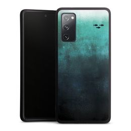 DeinDesign Galaxy S20 FE Handy Premium Silikon H&uuml;lle Handyh&uuml;lle schwarz Case Fish Water Turquoise Silikon Premium Case