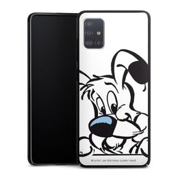 DeinDesign Galaxy A51 Handy Hard Case Schutzh&uuml;lle schwarz Smartphone Backcover Idefix Official Licensed Product Comic Hard Case