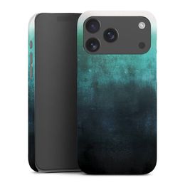 DeinDesign iPhone 17 Pro Max Handy Premium Case Smartphone Handyh&uuml;lle Schutzh&uuml;lle gl&auml;nzend Turquoise Water Fish Premium Case