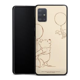 DeinDesign Galaxy A51 Handy Hard Case Schutzh&uuml;lle schwarz Smartphone Backcover Disney Official Licensed Product Winnie The Pooh Hard Case