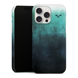 DeinDesign iPhone 15 Pro Max Handy Premium Case Smartphone Handyh&uuml;lle Schutzh&uuml;lle matt Turquoise Water Fish Premium Case