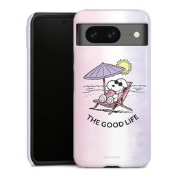 DeinDesign Google Pixel 8 Handy Panzer Handyh&uuml;lle robuste Outdoor H&uuml;lle Schutzh&uuml;lle gl&auml;nzend Snoopy Official Licensed Product Peanuts Tough Case