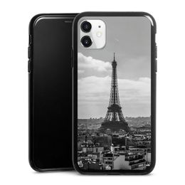 DeinDesign iPhone 11 Handy Silikon H&uuml;lle Case schwarz Handyh&uuml;lle Eiffeltour Paris France