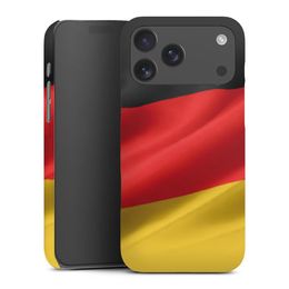 DeinDesign iPhone 17 Pro Max Handy Premium Case Smartphone Handyh&uuml;lle Schutzh&uuml;lle matt Germany Flags Flag Premium Case
