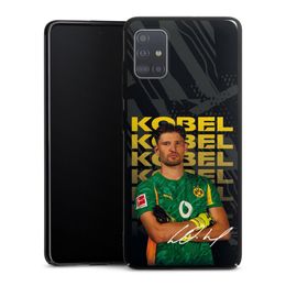 DeinDesign Galaxy A51 Handy Hard Case Schutzh&uuml;lle schwarz Smartphone Backcover Borussia Dortmund Gregor Kobel Bvb Hard Case