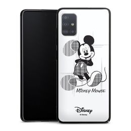 DeinDesign Galaxy A51 Handy Hard Case Schutzh&uuml;lle schwarz Smartphone Backcover Mickey Mouse Disney Official Licensed Product Hard Case