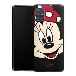 DeinDesign Galaxy A51 Handy Hard Case Schutzh&uuml;lle schwarz Smartphone Backcover Disney Minnie Mouse Official Licensed Product Hard Case