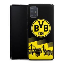 DeinDesign Galaxy A51 Handy Hard Case Schutzh&uuml;lle schwarz Smartphone Backcover Borussia Dortmund Stadium Bvb Hard Case