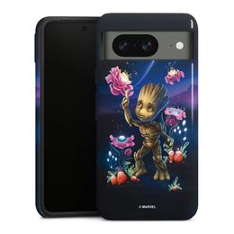 DeinDesign Google Pixel 8 Handy Panzer Handyh&uuml;lle robuste Outdoor H&uuml;lle Schutzh&uuml;lle gl&auml;nzend Baby Groot Marvel Guardians Of The Galaxy Tough Case