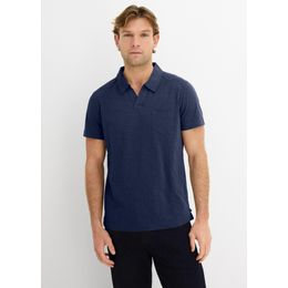 bonprix Poloshirt (3er Pack), blau, Gr.56/58 (XL), Zeitloses Polo-Shirt im Regular Fit mit praktischer Brusttasche, aus 100% Baumwolle