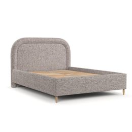 POLSTERBETT Zoya 160/200 cm Beige im Neve Stoff