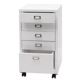 MCW ROLLCONTAINER Wei&szlig;