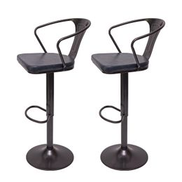 MCW BARHOCKER H10B Schwarz, Grau 2er-Set