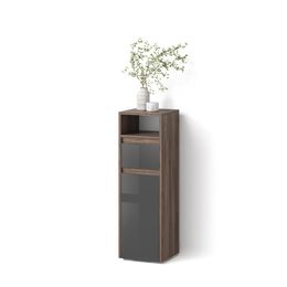 MIDISCHRANK Savuto Anthrazit Hochglanz 30.2 x 96.3 cm