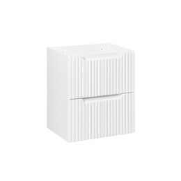 WASCHTISCHUNTERSCHRANK 50cm Riva Wei&szlig;