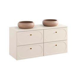 DOPPELWASCHTISCH 120.6cm Sanae Sandbeige