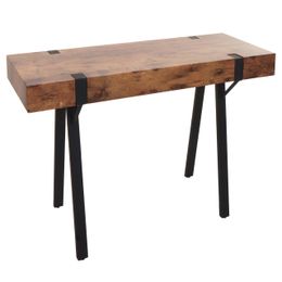 MCW KONSOLENTISCH eckig Braun