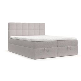 BOXBETT Savio 180/200 cm Beige im Riva Stoff