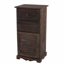 MCW KOMMODE SCHRANK Braun