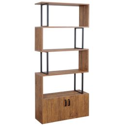MCW B&Uuml;CHERREGAL Eiche Dekor