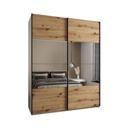 SCHWEBET&Uuml;RENSCHRANK 245,5/190/64 2-t&uuml;rig