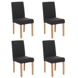 MCW ESSZIMMERSTUHL Schwarz, Braun 4er-Set