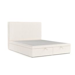 POLSTERBETT Hush mit Stauraum 180/200 cm Creme im Alta Stoff