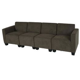 MCW 4-SITZER SOFA COUCH Braun
