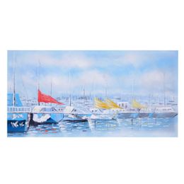 MCW &Ouml;LGEM&Auml;LDE BOOTE HANDGEMALT Mehrfarbig