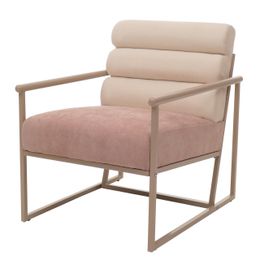 MCW LOUNGE-SESSEL Ros&eacute;