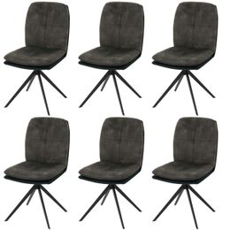 MCW ESSZIMMERSTUHL Gr&uuml;n 6er-Set