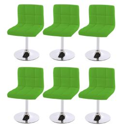 MCW ESSZIMMERSTUHL Gr&uuml;n 6er-Set
