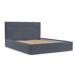 POLSTERBETT Liline 180/200 cm Blau im Asti Stoff