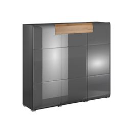 SIDEBOARD Jules Grau und Holz