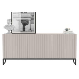 KOMMODE Elpis 3D Kaschmir Matt mit metallrahmen Glamour 168 cm